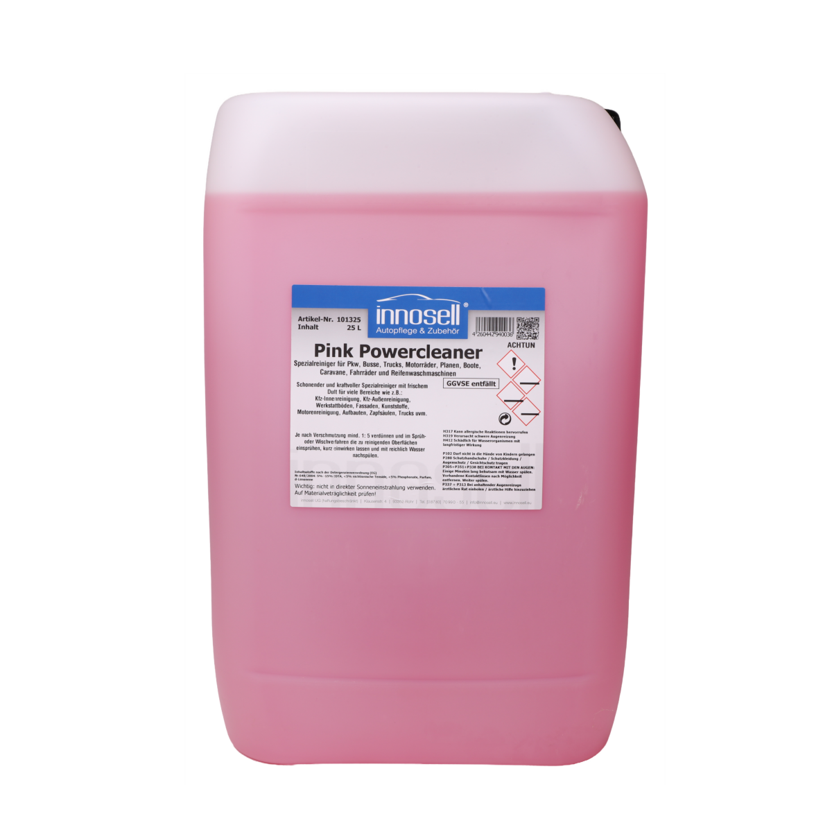 Pink Powercleaner - 25 L, 162,10